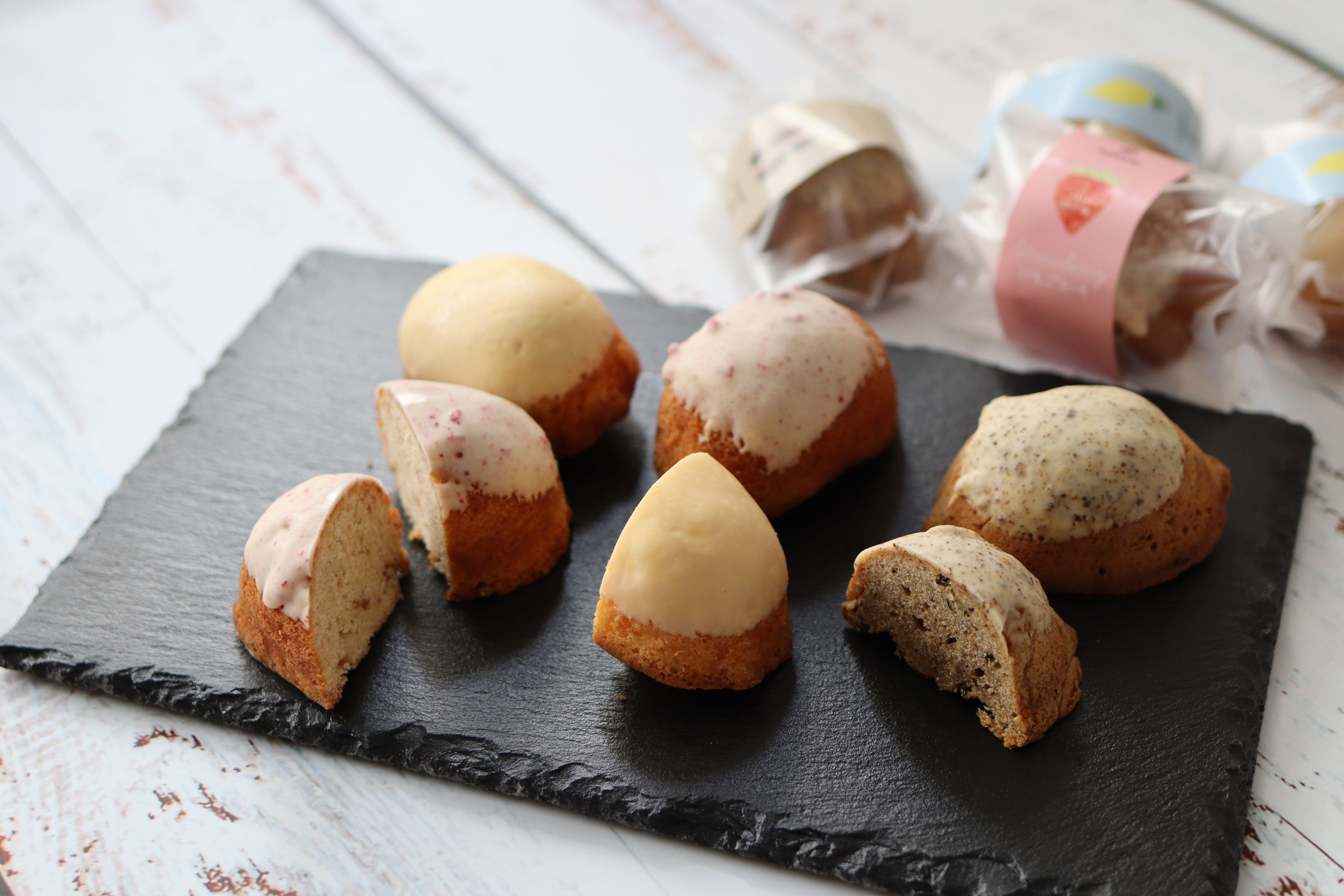 【お歳暮】3つの味が楽しめるバターケーキ（レモン、コーヒー、いちご）: 農福市場|【JAタウン】産地直送 通販 お取り寄せ